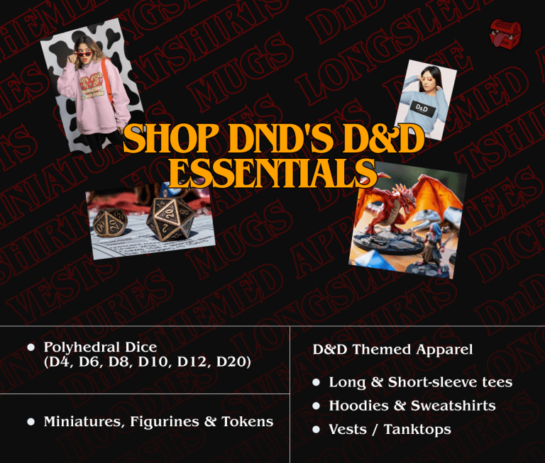 Our List Of Must-Have DND Merch Items For Fans | ShopDND