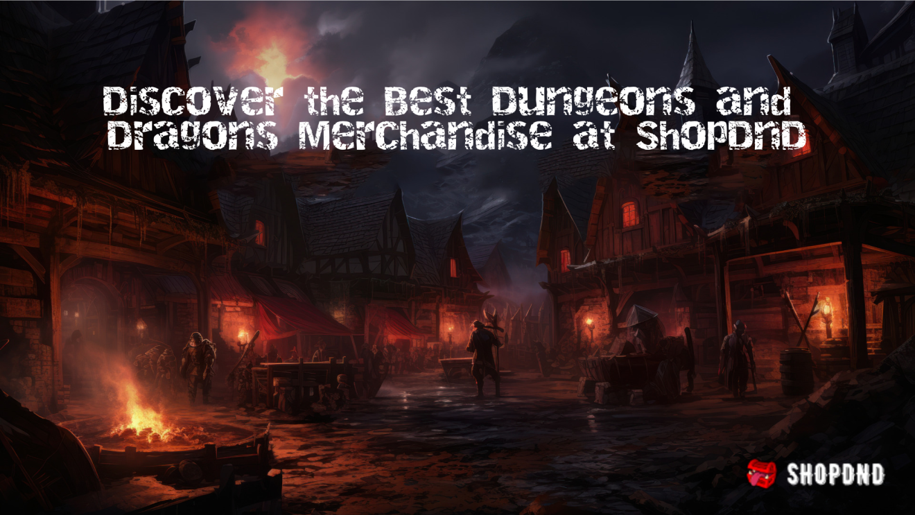 Best Dungeons and Dragons Merchandise | Shop DND