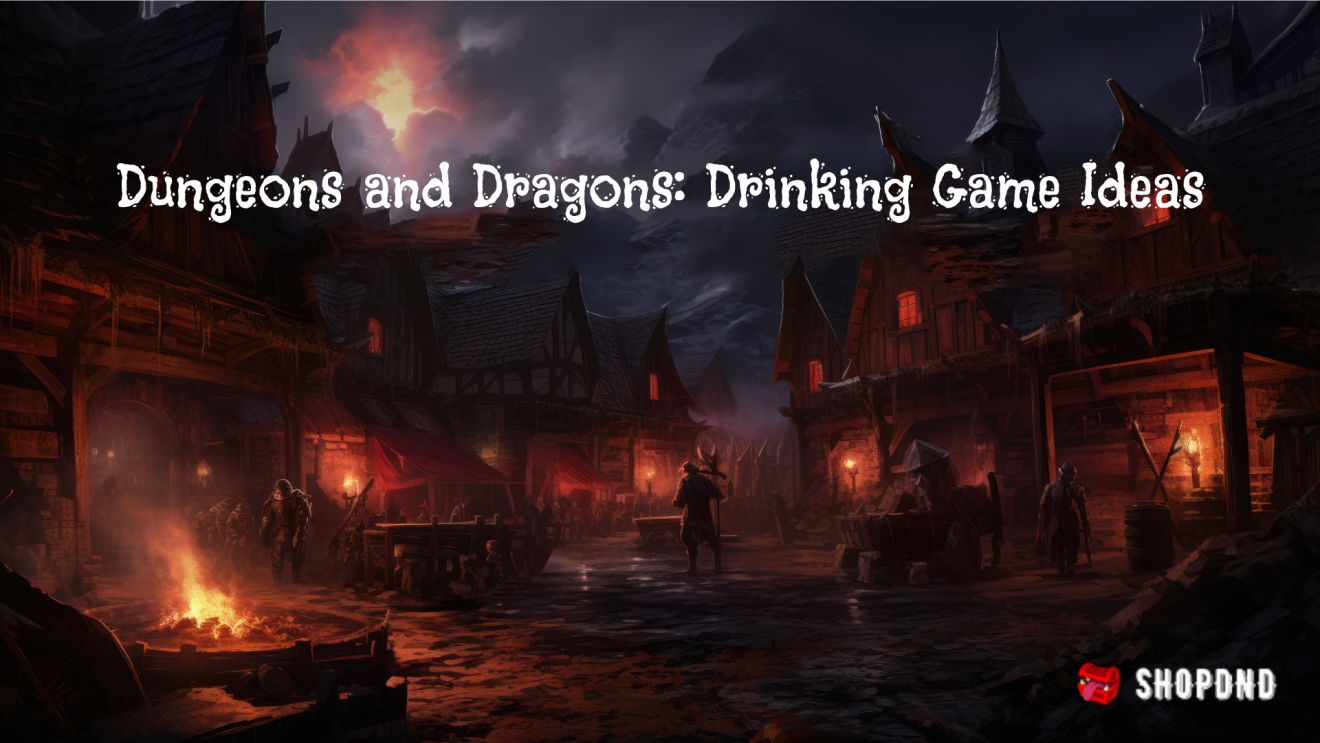 Dungeons and Dragons: Drinking Game Ideas | Shop DND