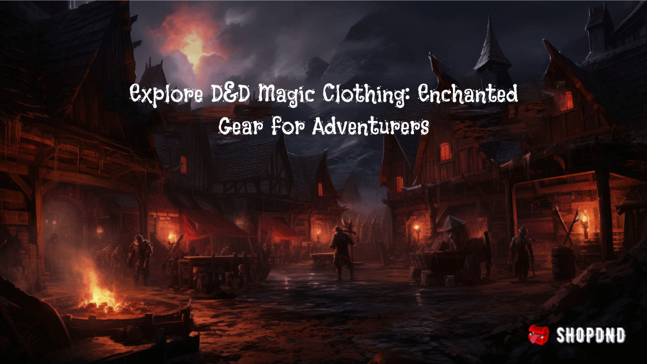Explore D&D Magic Clothing: Enchanted Gear for Adventurers